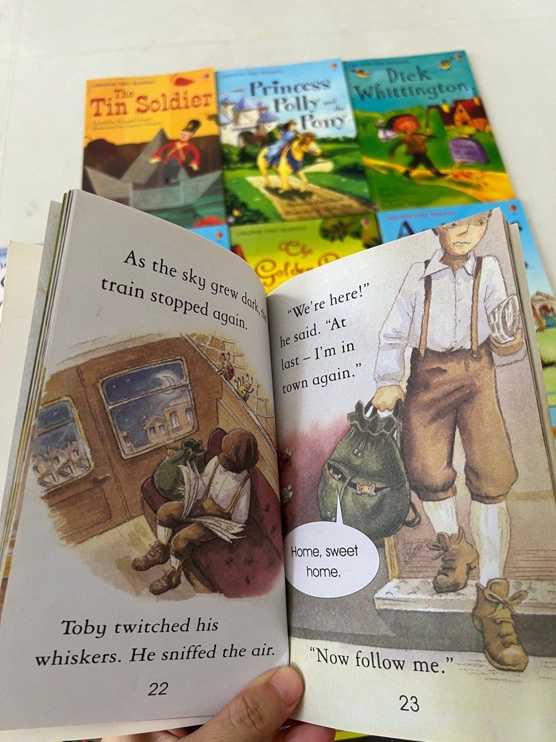 USBORNE First Reading Book Series 4, Hobbies & Toys, Books & Magazines ...