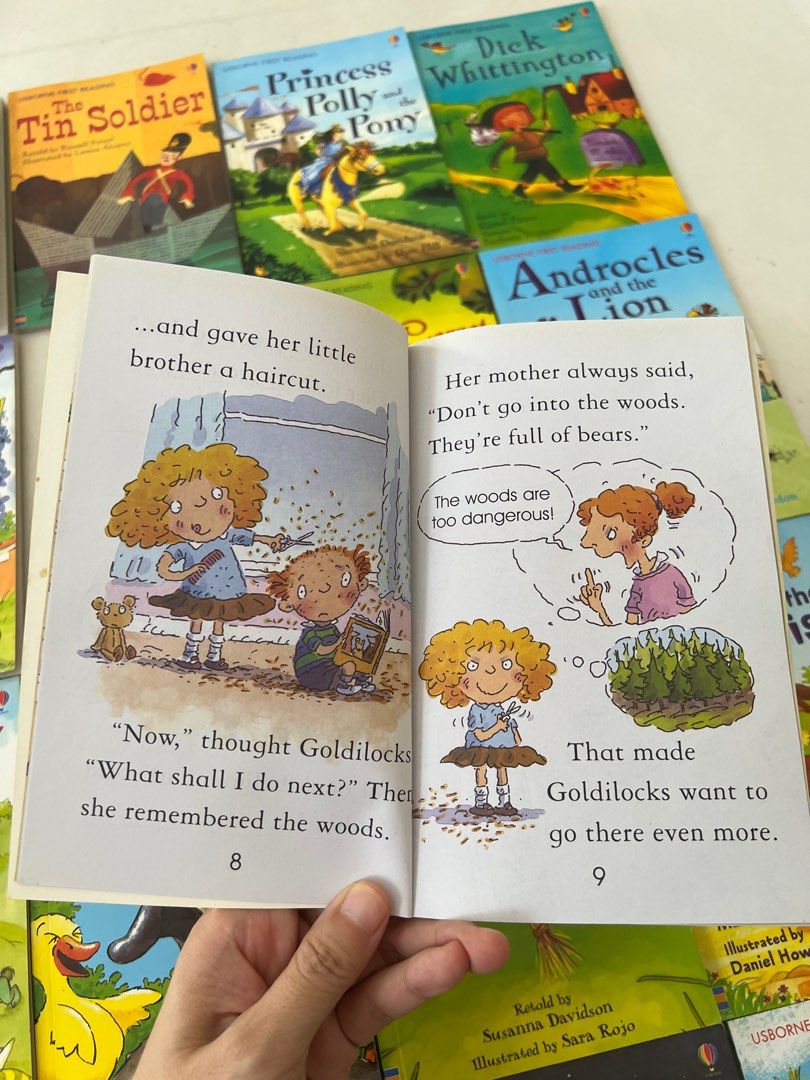 USBORNE First Reading Book Series 4, Hobbies & Toys, Books & Magazines ...