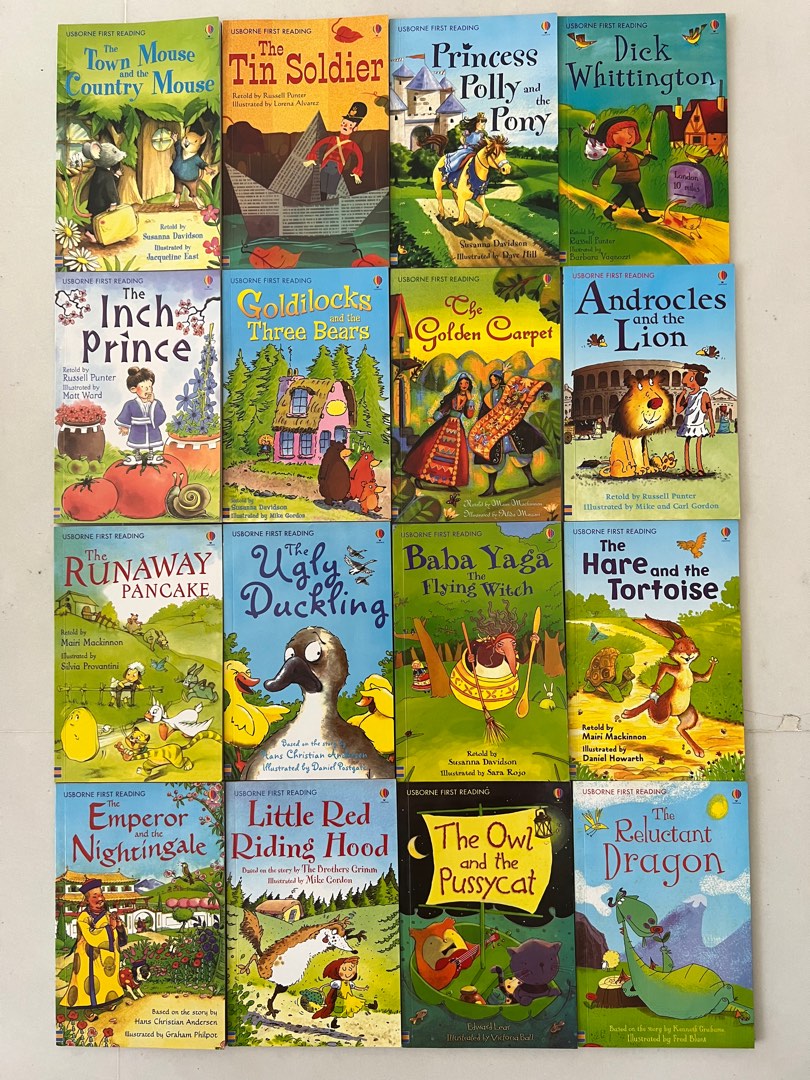 USBORNE First Reading Book Series 4, Hobbies & Toys, Books & Magazines ...