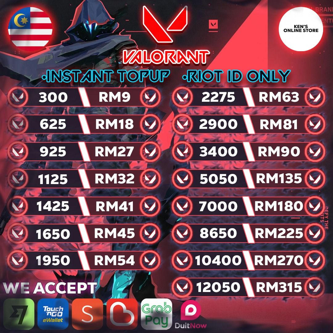 VALORANT NEW IGNITE BUNDLE LIMITED | KEN'S ONLINE STORE, Video Gaming ...