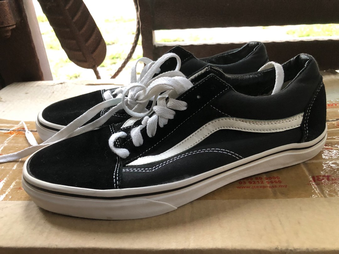 Vans Old Skool Black White Panda, Men's Fashion, Footwear, Sneakers on ...