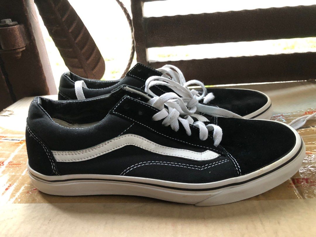 Vans Old Skool Black White Panda, Men's Fashion, Footwear, Sneakers on ...