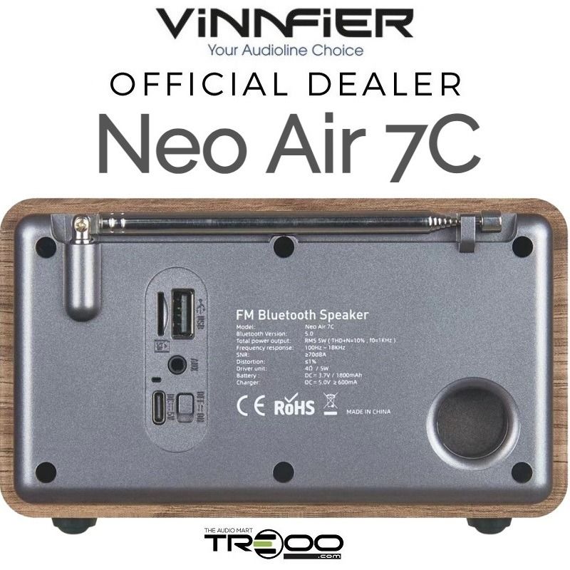 [Official] Vinnfier Neo Air 7C Wireless Bluetooth Portable Speaker with ...