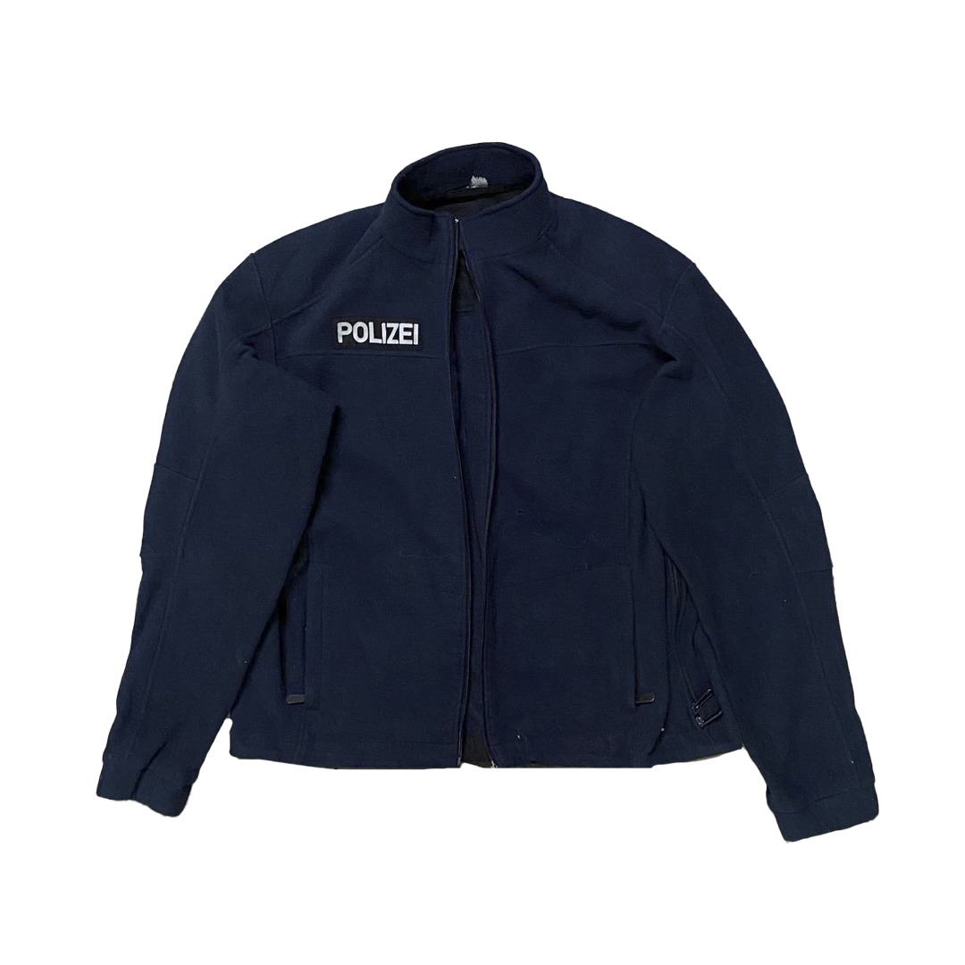 Vintage Polizei Fleece Jacket on Carousell
