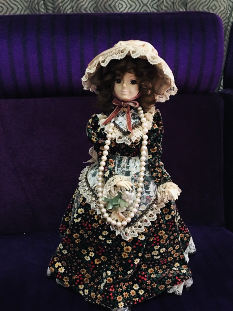 Vintage victorian musical doll by Sankyo on Carousell