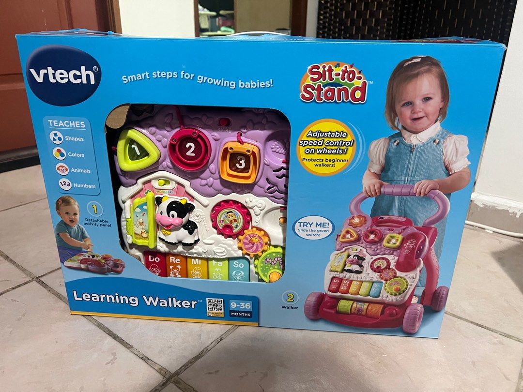 VTech Learning Walker, Babies & Kids, Infant Playtime on Carousell