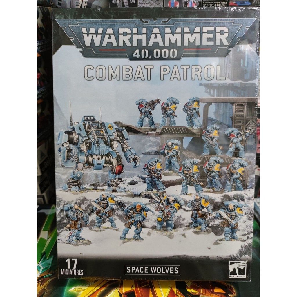 Warhammer 40K Combat Patrol Space Wolves NEW, Hobbies & Toys, Toys ...
