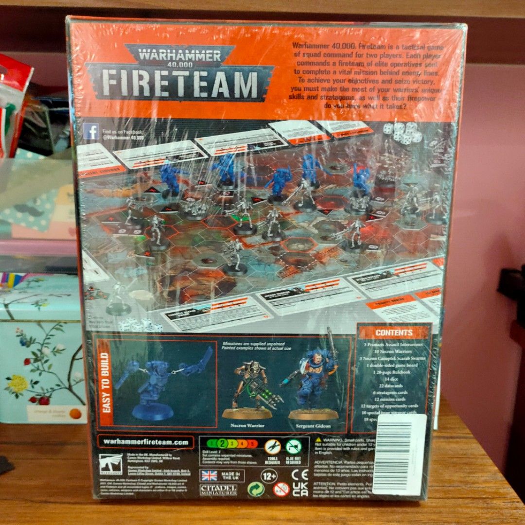 Warhammer 40K Fireteam Space Marines vs Necrons NEW, Hobbies & Toys ...