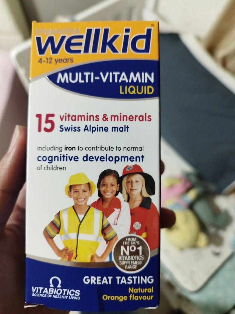 Wellkid multi vitamin, Health & Nutrition, Health Supplements, Vitamins ...