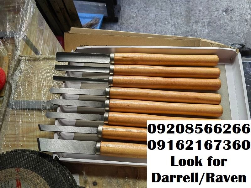 WOOD TURNING CHISEL SET, Hobbies & Toys, Stationary & Craft, Craft ...