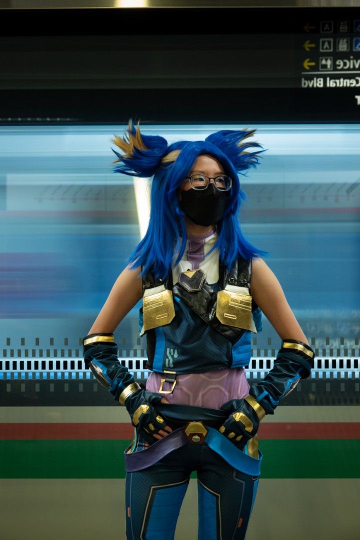 WTS Valorant Neon Cosplay, Hobbies & Toys, Toys & Games on Carousell