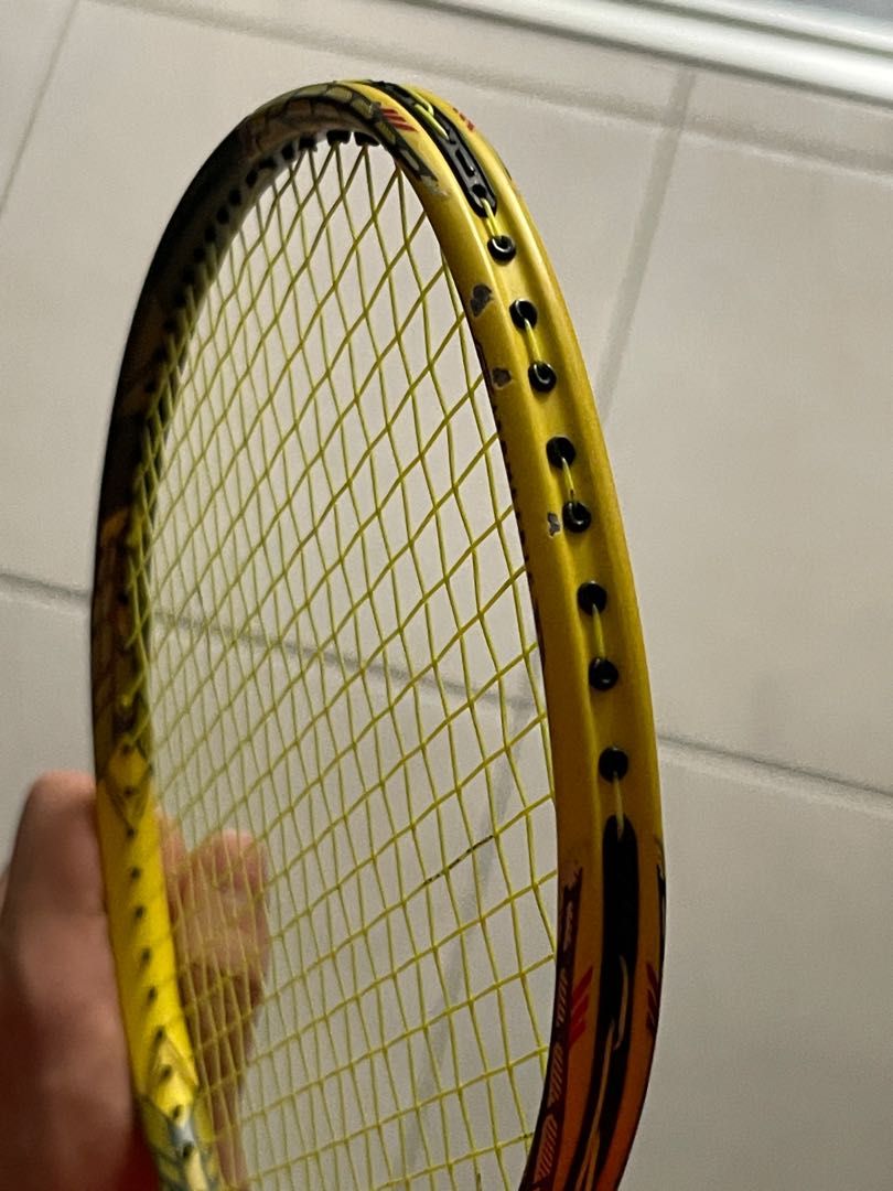 Yonex Voltric Z Force 2 Lin Dan Yellow 4UG5, Sports Equipment, Sports ...