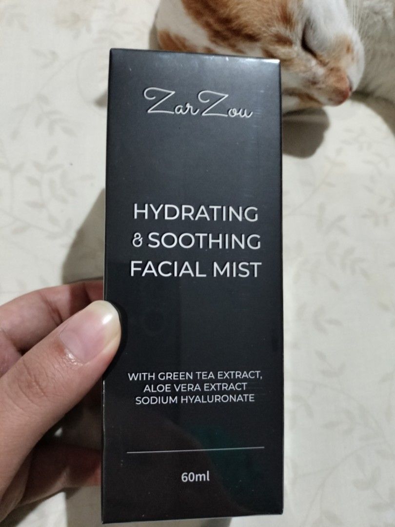ZARZOU HSFM (HYDRATING & SOOTHING FACIAL MIST), Beauty & Personal Care, Face, Face Care on Carousell