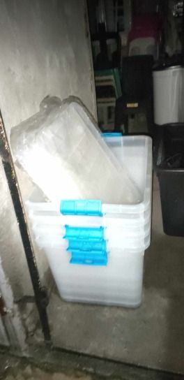 102L CLEAR STORAGE BOXES - To Merville Paranaque, Furniture & Home ...