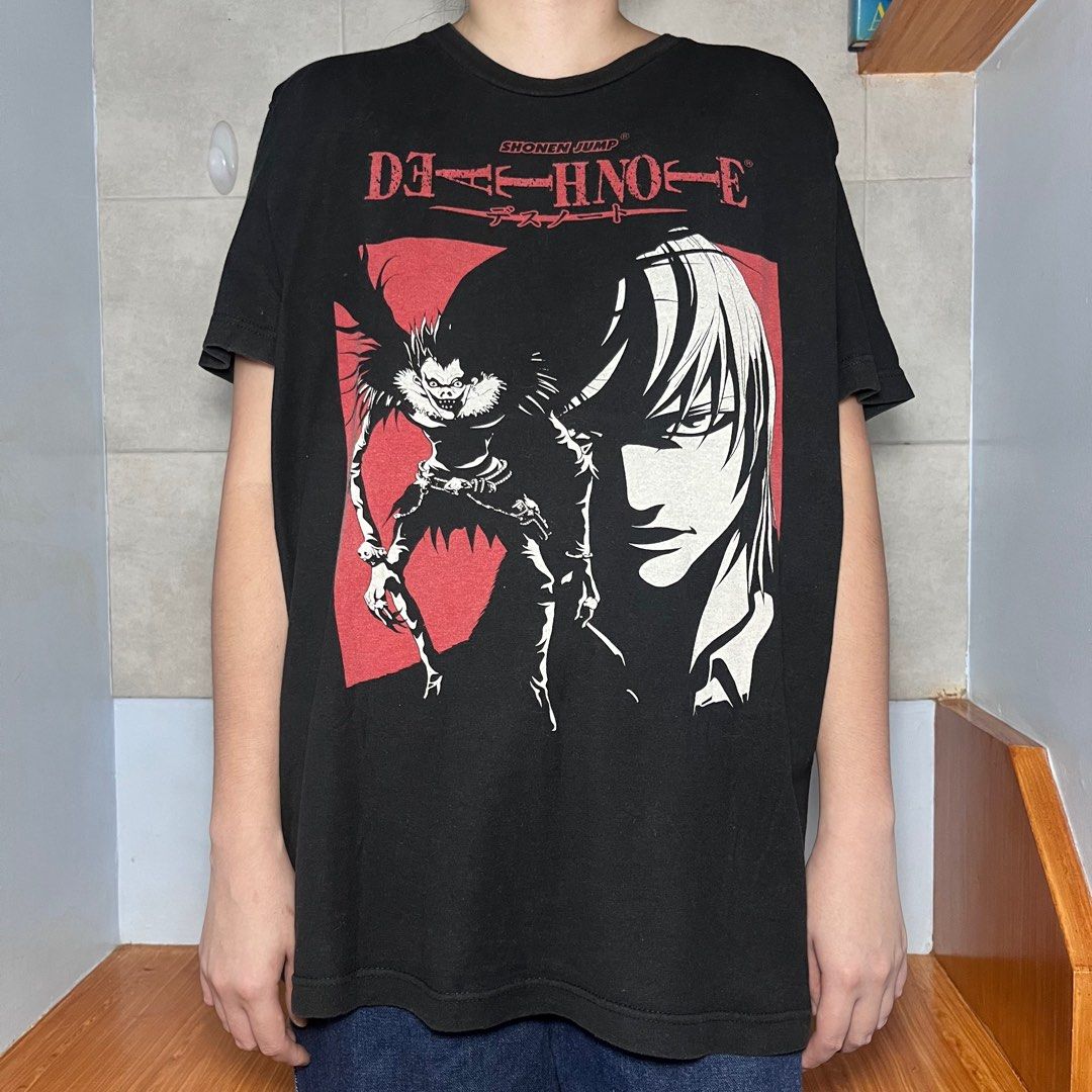 2000's Deathnote Light Yagami Ryuk Vintage Tee, Men's Fashion, Tops ...