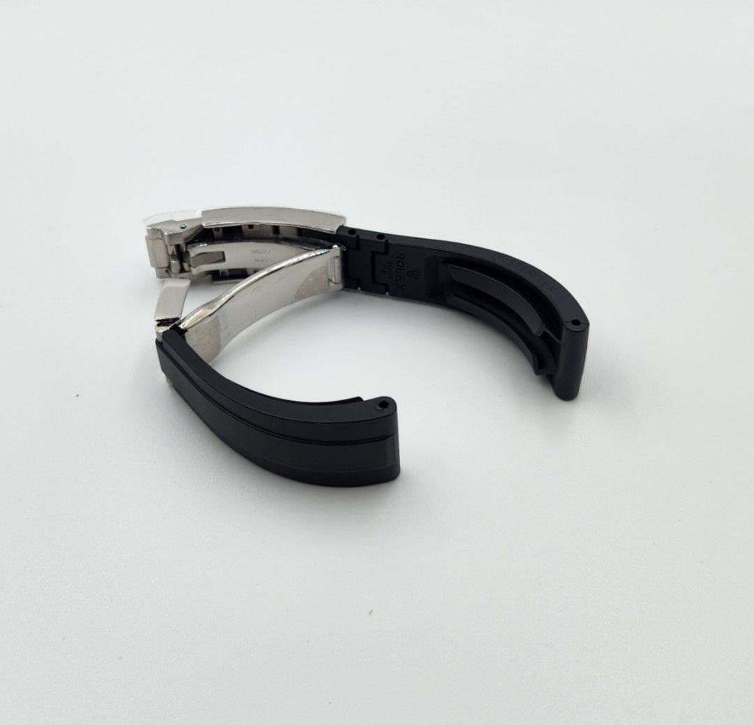 20mm Oysterflex Rubber Strap for Glidelock Clasp Rolex Daytona Panda ...