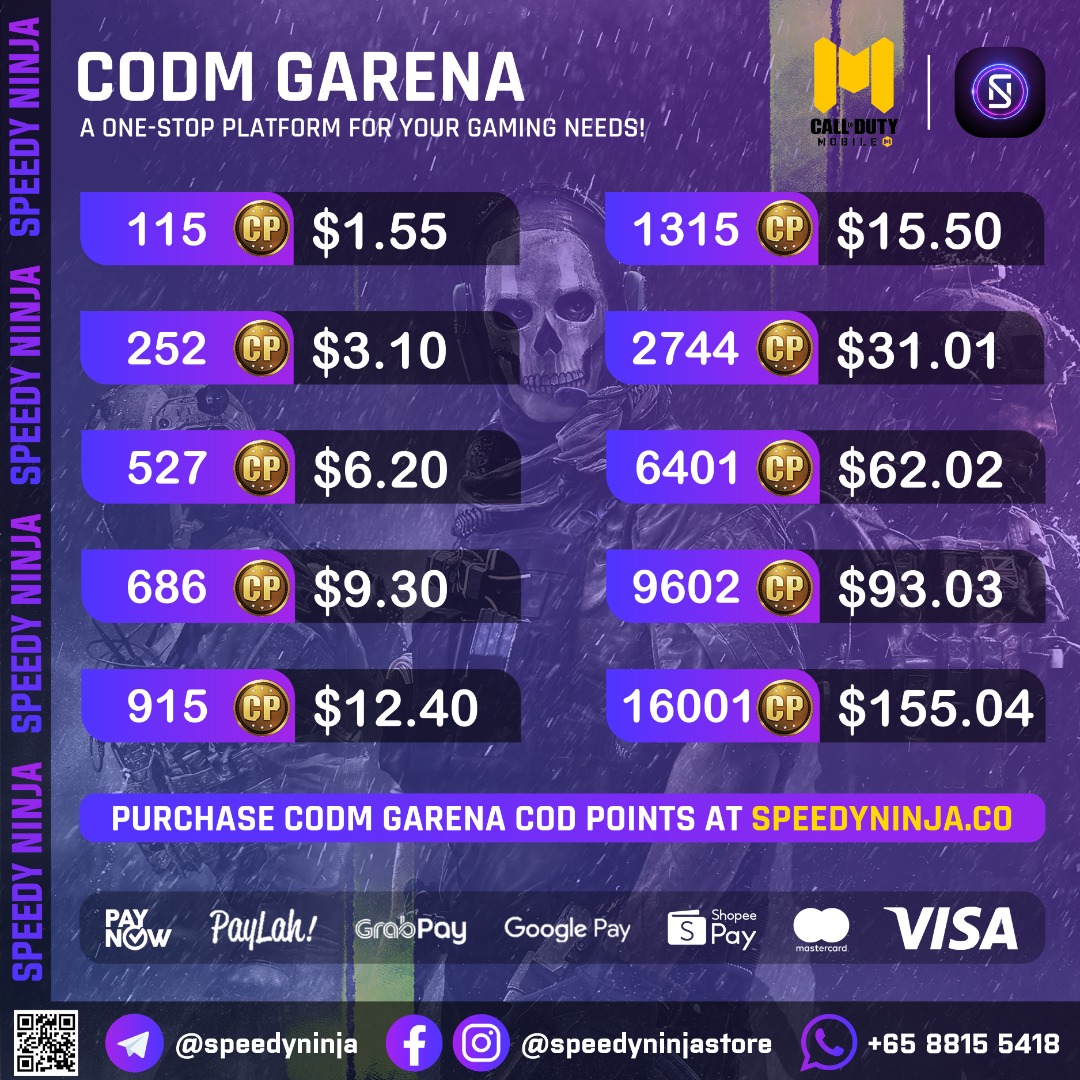[24/7 INSTANT | NO LOGIN | CHEAPEST] Gareana Version Call of Duty ...