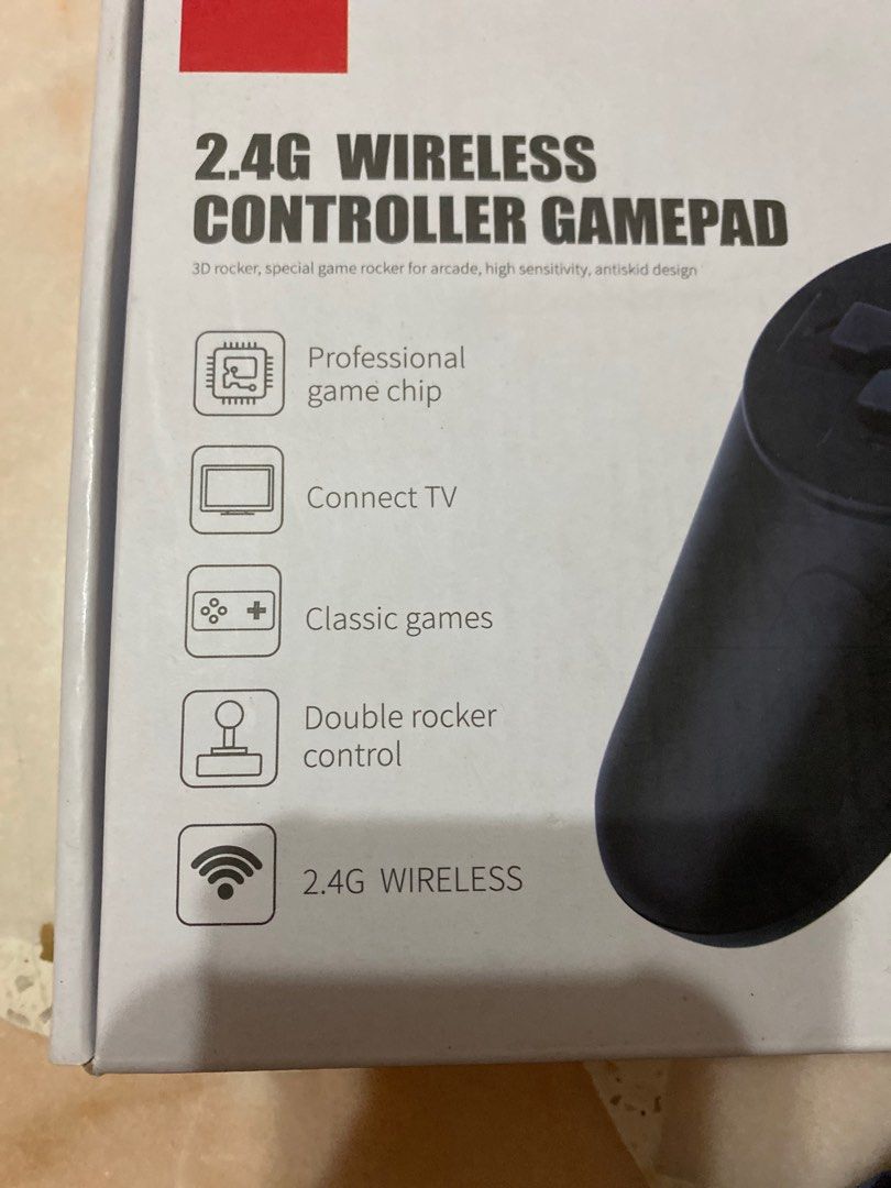 2.4G wireless controller gamepad 4K ultra HD game stick, Video Gaming ...