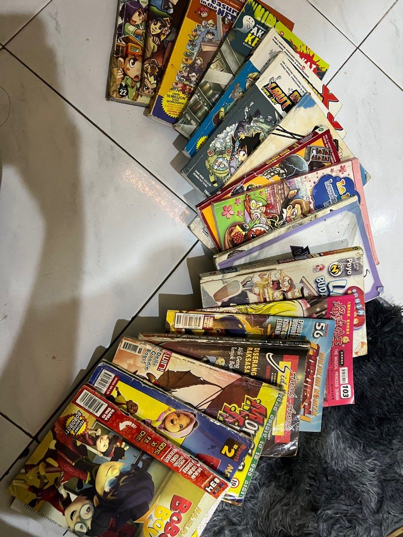2nd hand comic for sale!! Buy 2 free 1 Boboiboy/X-venture/Lawak Kampus ...