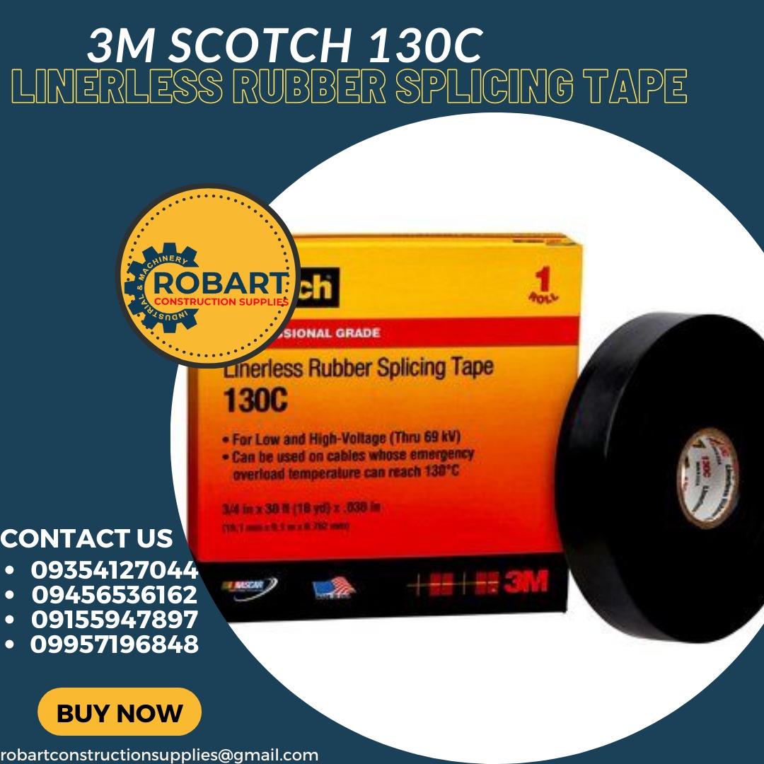 3M SCOTCH 130C LINERLESS RUBBER SPLICING TAPE, Commercial & Industrial ...