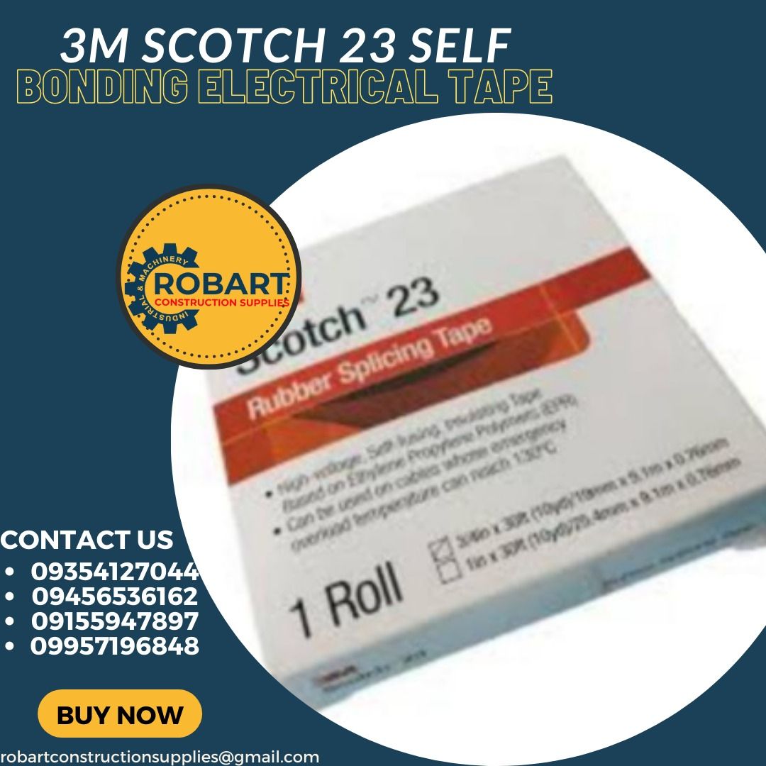 3M SCOTCH 23 SELF BONDING ELECTRICAL TAPE on Carousell