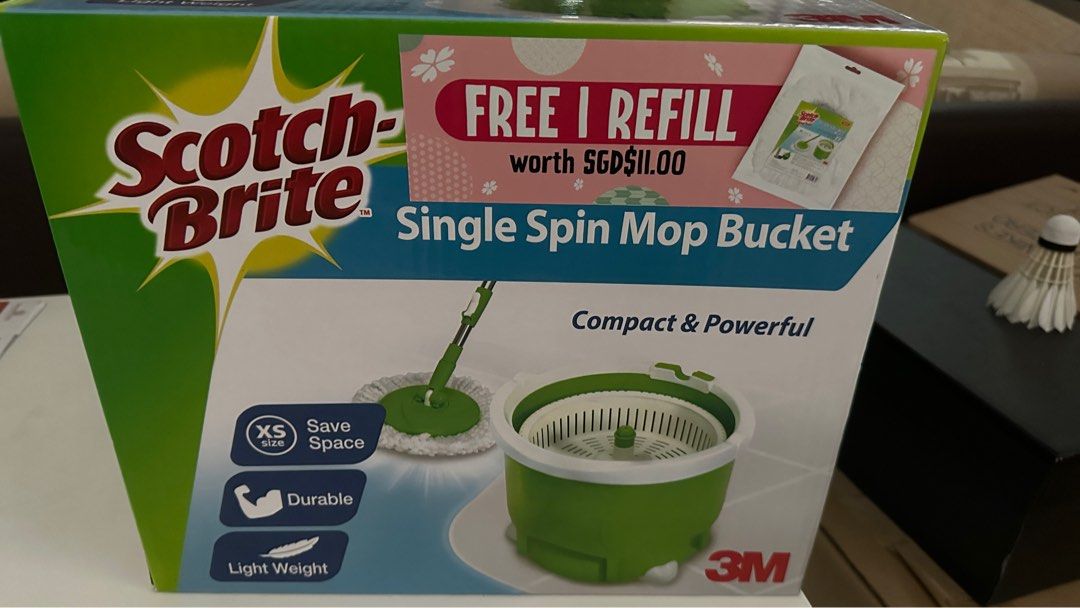3M Scotch Brite Mop, Furniture & Home Living, Cleaning & Homecare ...