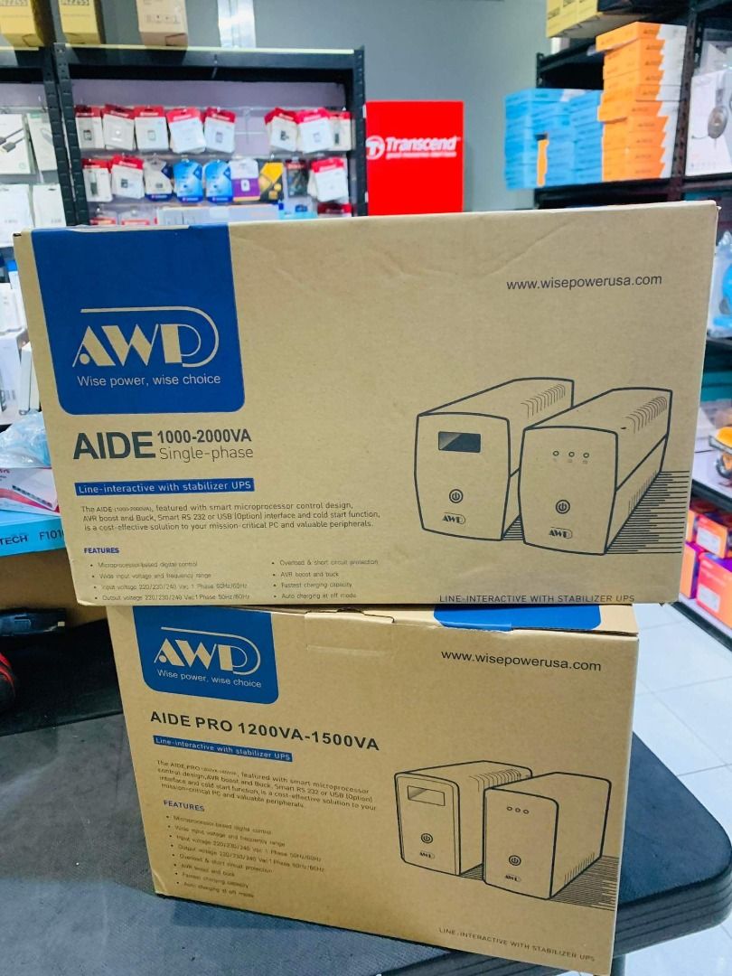 AWP AID1500 and AID1500 PRO 1.5kVA UPS 1500VA900W Computer Server Stand ...
