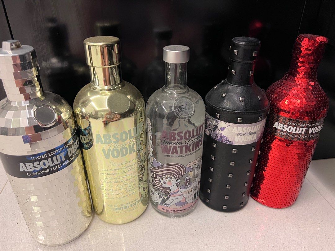 Absolut Vodka Limited Editions, Food & Drinks, Alcoholic Beverages on ...