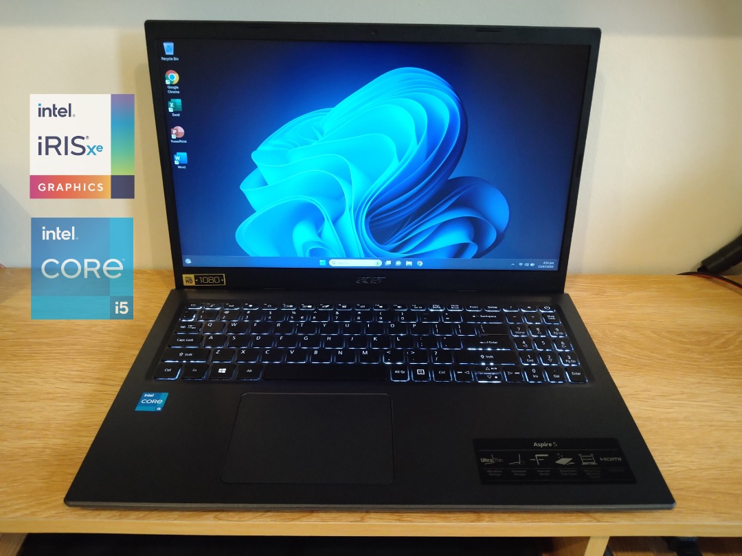 Acer Aspire 5 Intel Core i5 1135G7 512gb 16gb Intel Iris Xe Graphis FHD ...