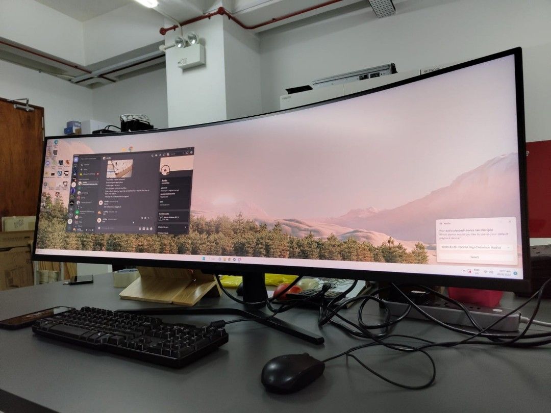 Reserved - Acer EI491CR ultra wide 49 inch Curved gaming monitor 144hz ...