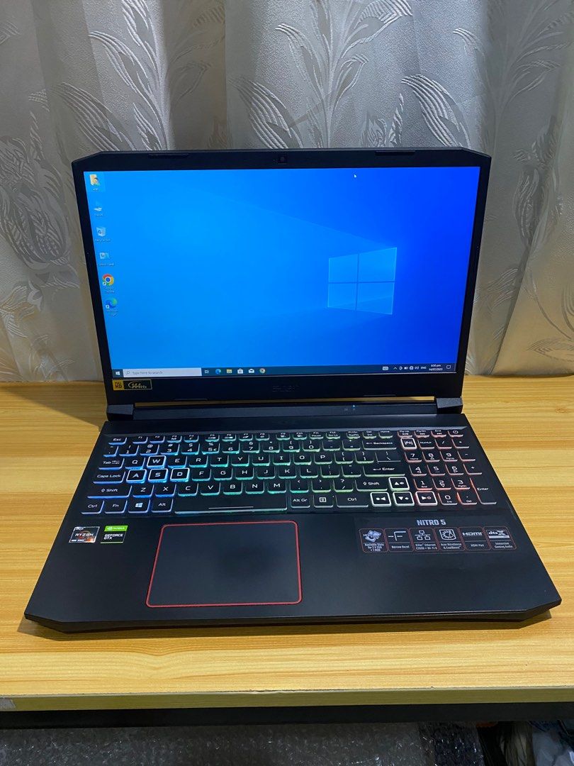ACER NITRO 5 / AMD RYZEN 5 4600H 3.0GHz / 8GB RAM / 256GB SSD / 4GB ...