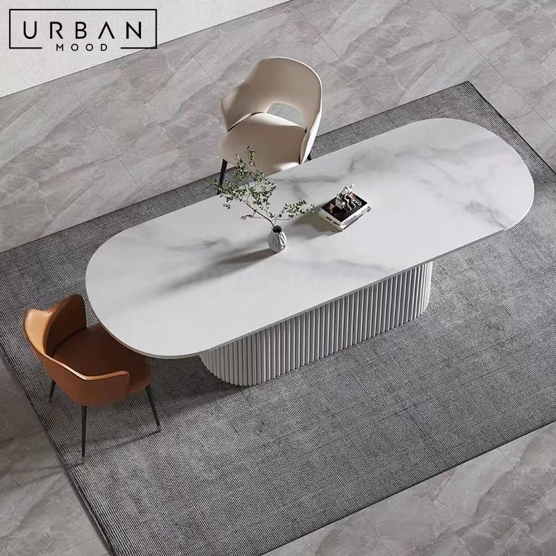 AEON Modern Sintered Stone Dining Table, Furniture & Home Living, Furniture, Tables & Sets on ...