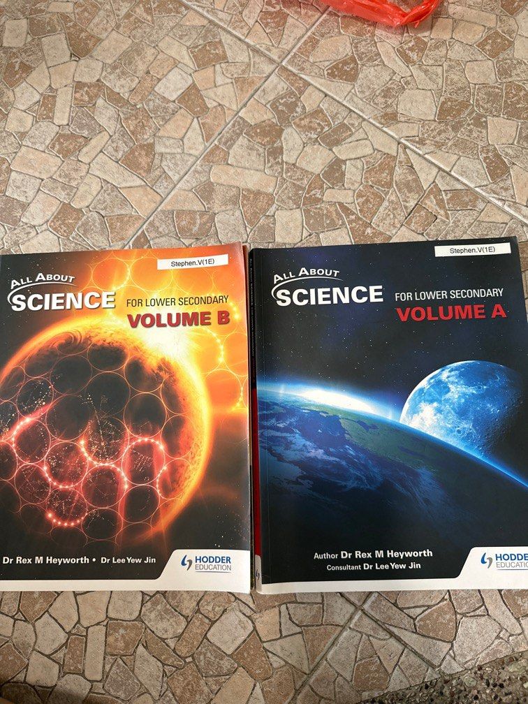 All Abour Science Volumes A and B, Hobbies & Toys, Books & Magazines ...