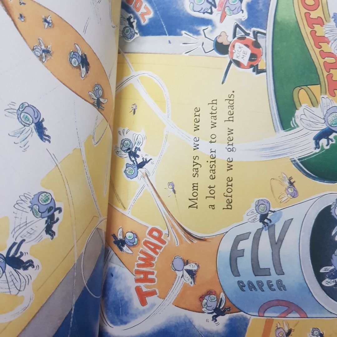 (All for $7) 3 Picture Books Diary of a fly spider worm English ...