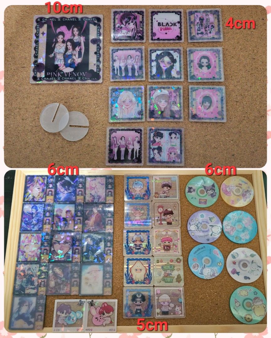 Aryclic Charm Rubber Doll BTS BT21 Blackpink Sanrio Popmart Nike Stitch ...