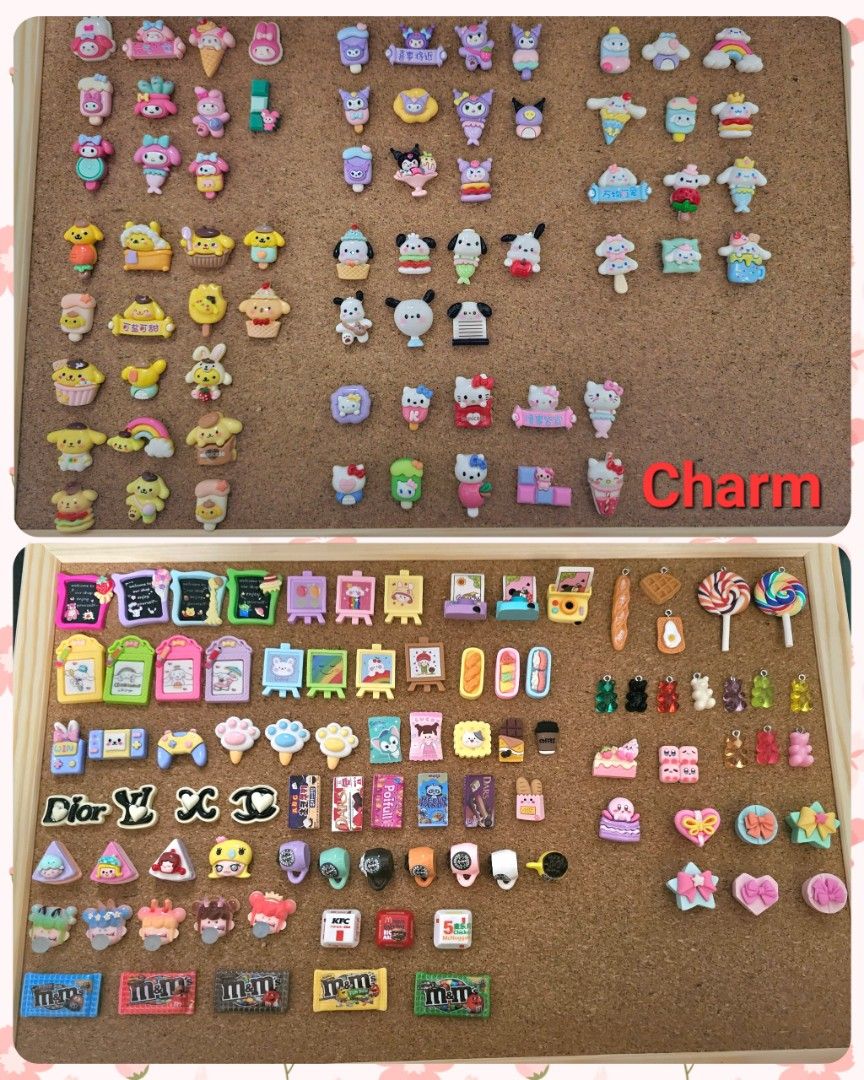 Aryclic Charm Rubber Doll BTS BT21 Blackpink Sanrio Popmart Nike Stitch ...