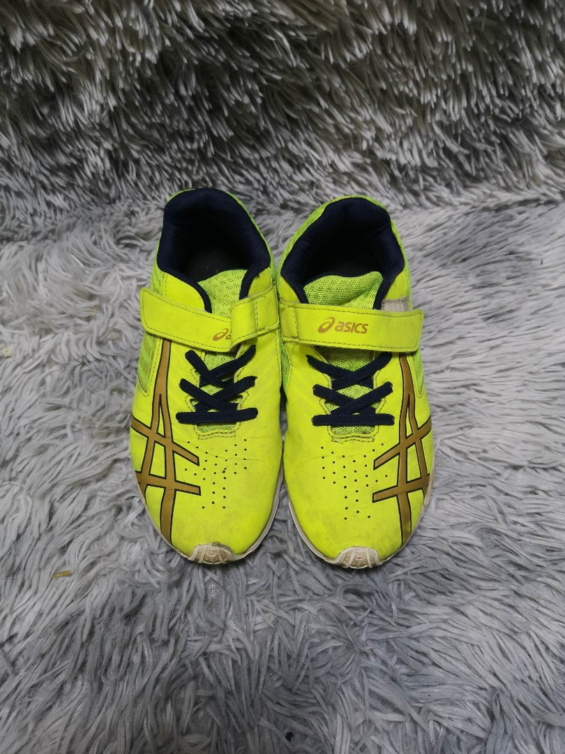 Asics Neon Green Sneakers, Men's Fashion, Footwear, Sneakers on Carousell