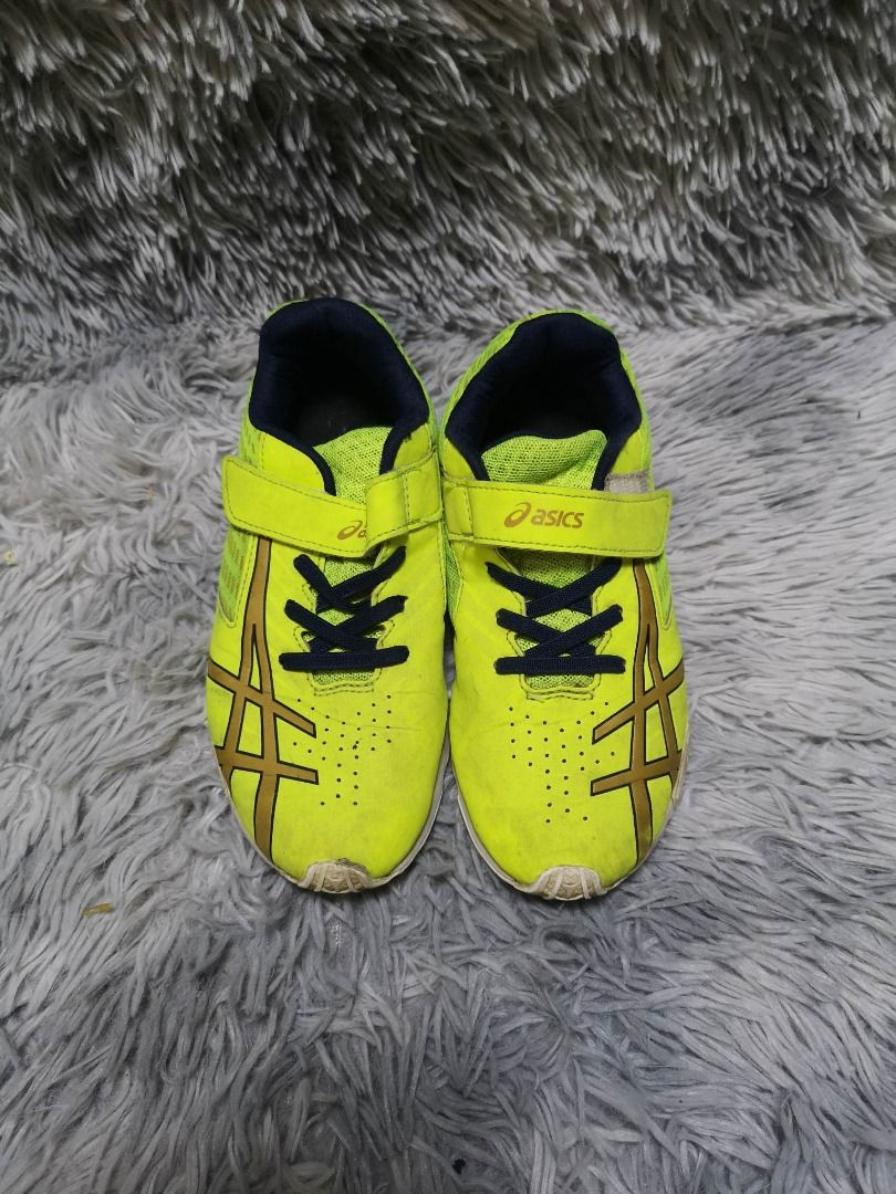 Asics Neon Green Sneakers, Men's Fashion, Footwear, Sneakers on Carousell