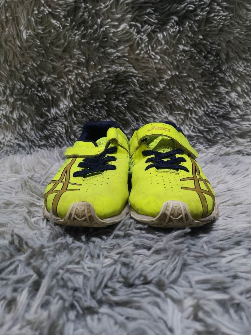 Asics Neon Green Sneakers, Men's Fashion, Footwear, Sneakers on Carousell