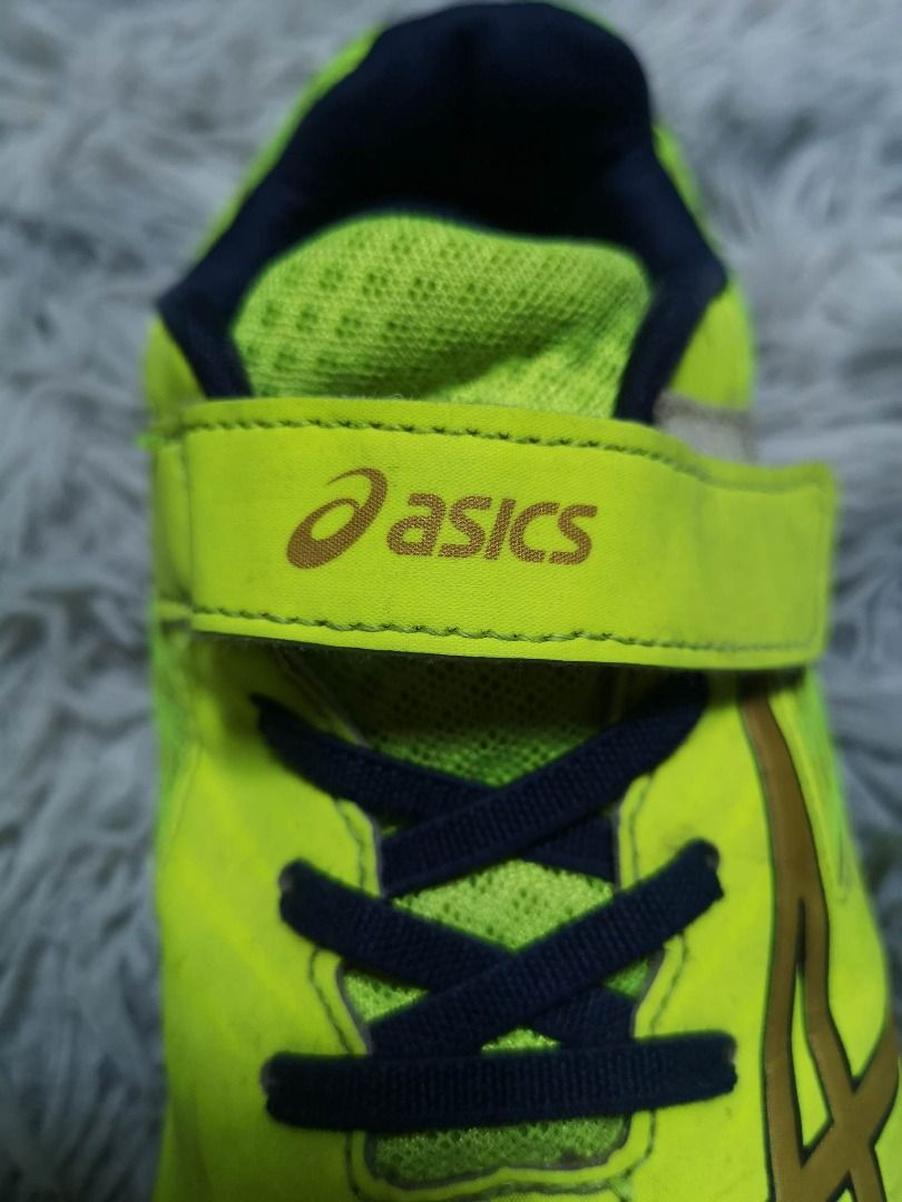 Asics Neon Green Sneakers, Men's Fashion, Footwear, Sneakers on Carousell