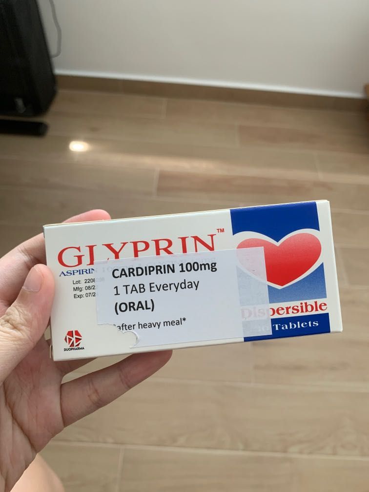 Aspirin cardiprin, Health & Nutrition, Health Supplements, Vitamins ...