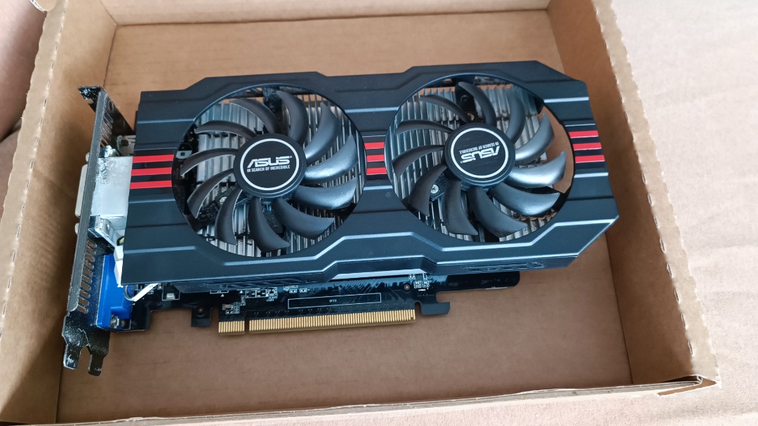 ASUS GTX 750 Ti OC 2GB GDD5, Computers & Tech, Parts & Accessories, Computer Parts on Carousell