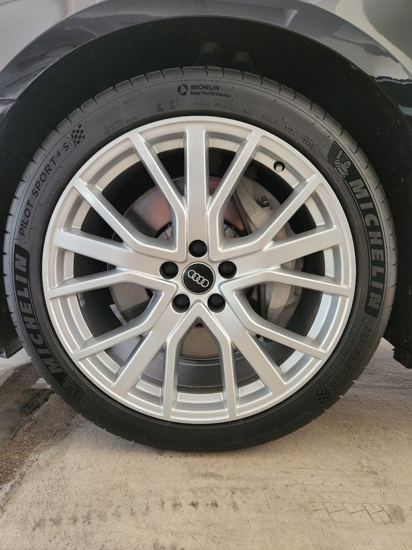 Audi S line 20 inch rims with Michelin PS4S Tyres, Car Accessories ...