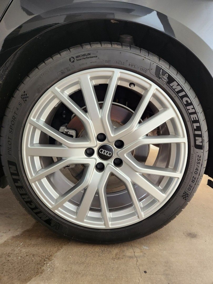 Audi S line 20 inch rims with Michelin PS4S Tyres, Car Accessories ...