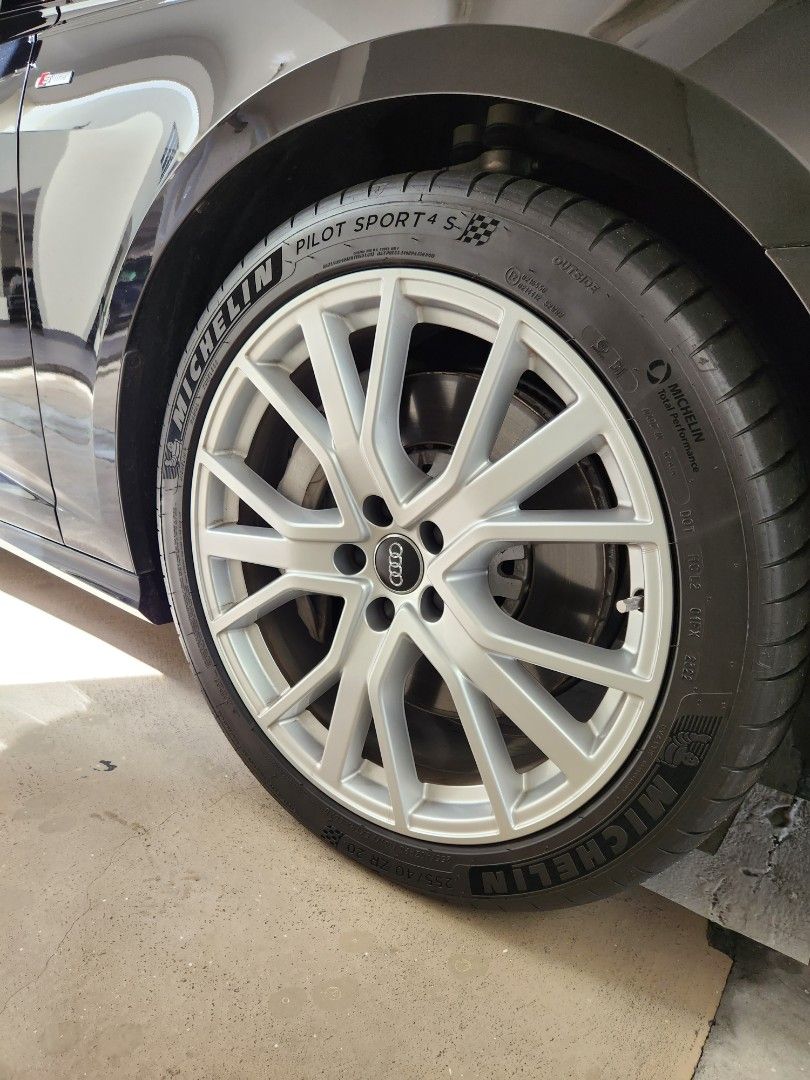Audi S line 20 inch rims with Michelin PS4S Tyres, Car Accessories ...