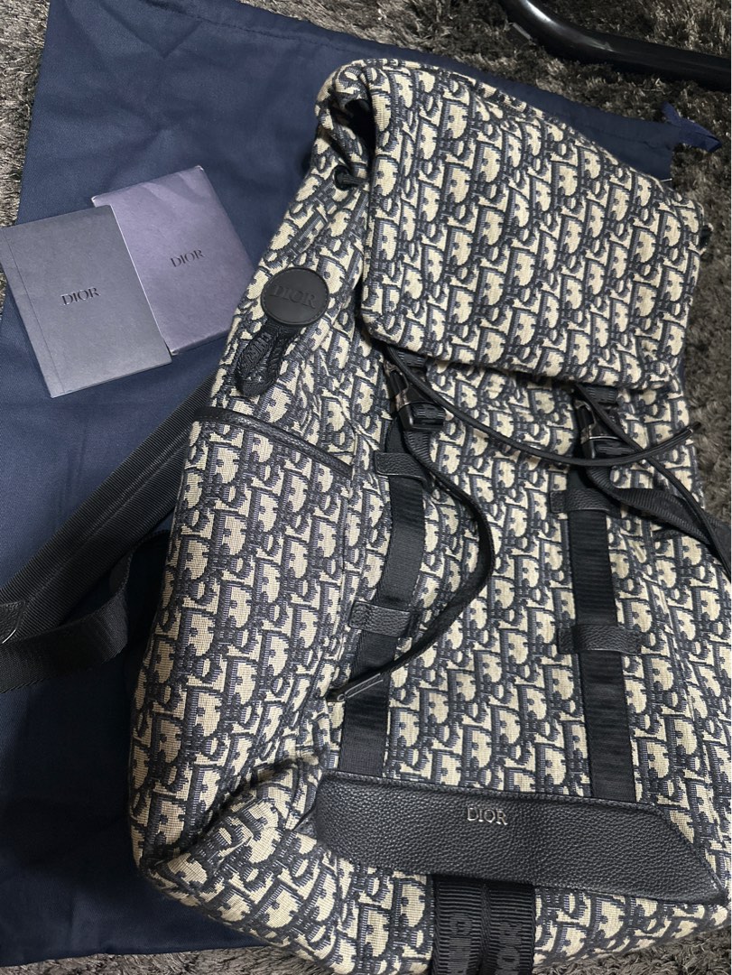 Authentic Dior Explorer backpack complete on Carousell