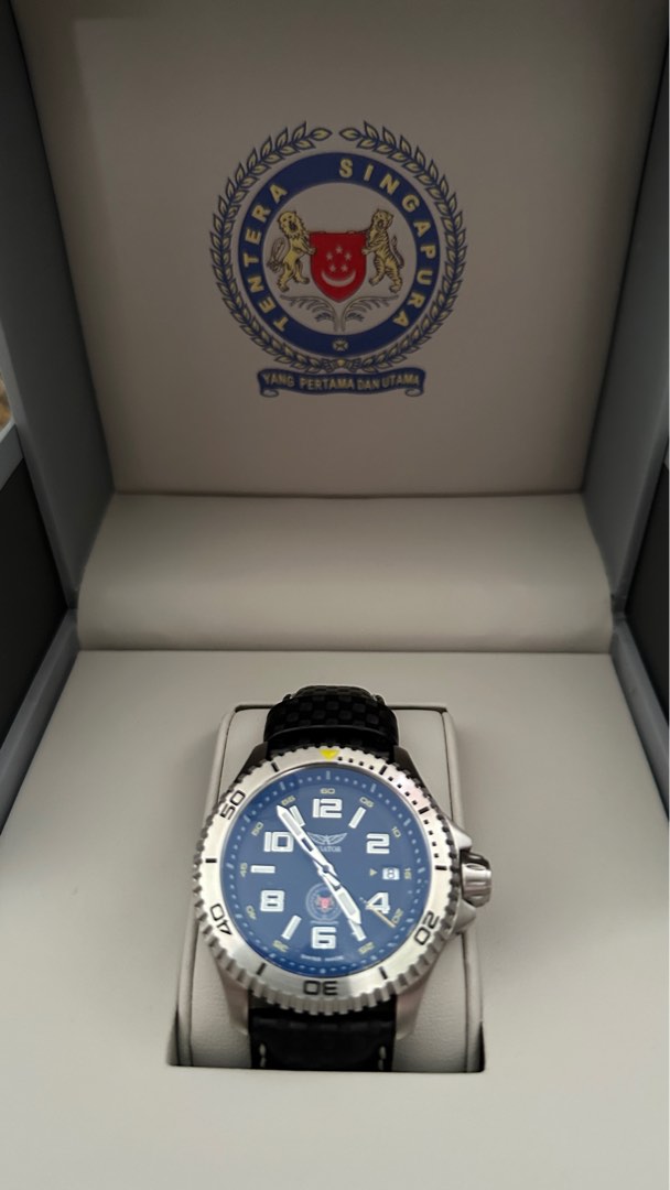 Aviator Watch for MR SAF MINDEF, Men's Fashion, Watches & Accessories ...