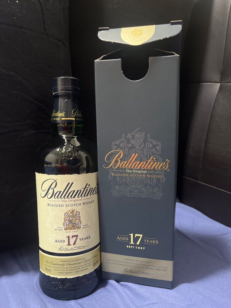 Ballantine’s 17 years blended scotch whisky, Food & Drinks, Alcoholic Beverages on Carousell