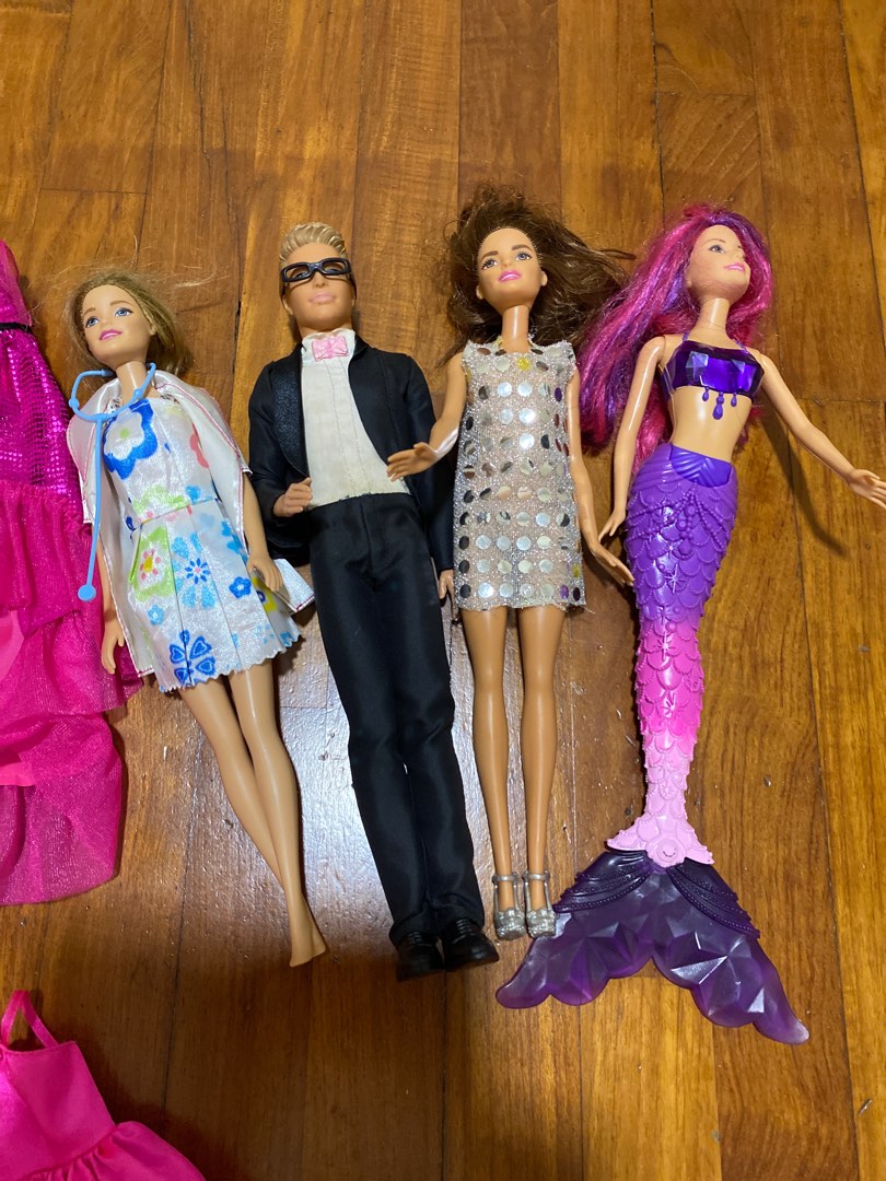 Barbie Doll , Barbie Mermaid , Ken Doll , Barbie Vet, Hobbies & Toys ...