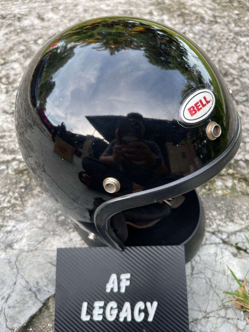 BELL RT BLACK ORIGINAL (S), Motorcycles, Motorcycle Accessories on ...